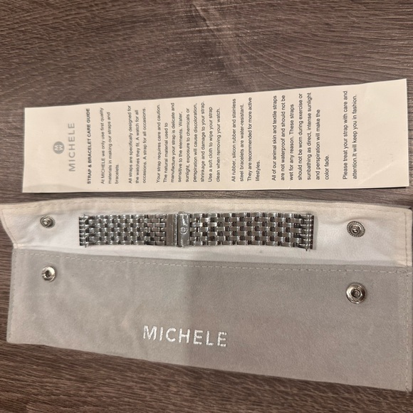 Michele | Accessories | Michelle Stainless Steel Watch Band | Poshmark
